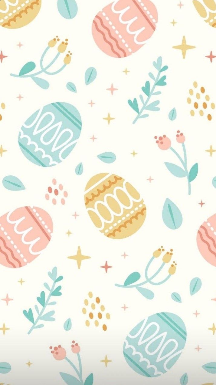 Happy Easter Pattern Wallpapers - Wallpaper Cave