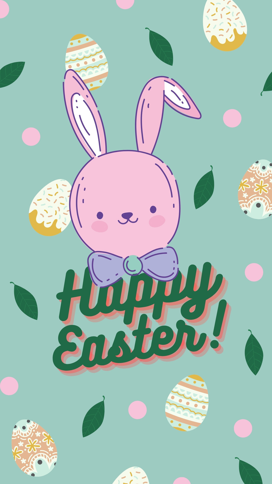 Happy Easter Pattern Wallpapers - Wallpaper Cave