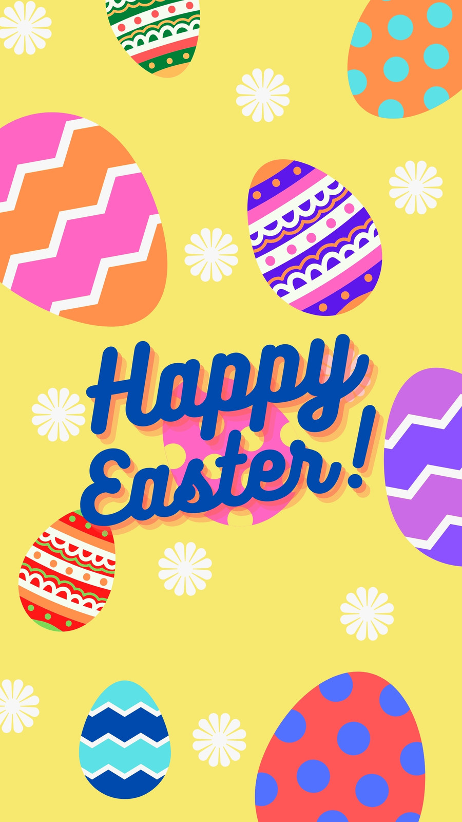Happy Easter Pattern Wallpapers - Wallpaper Cave
