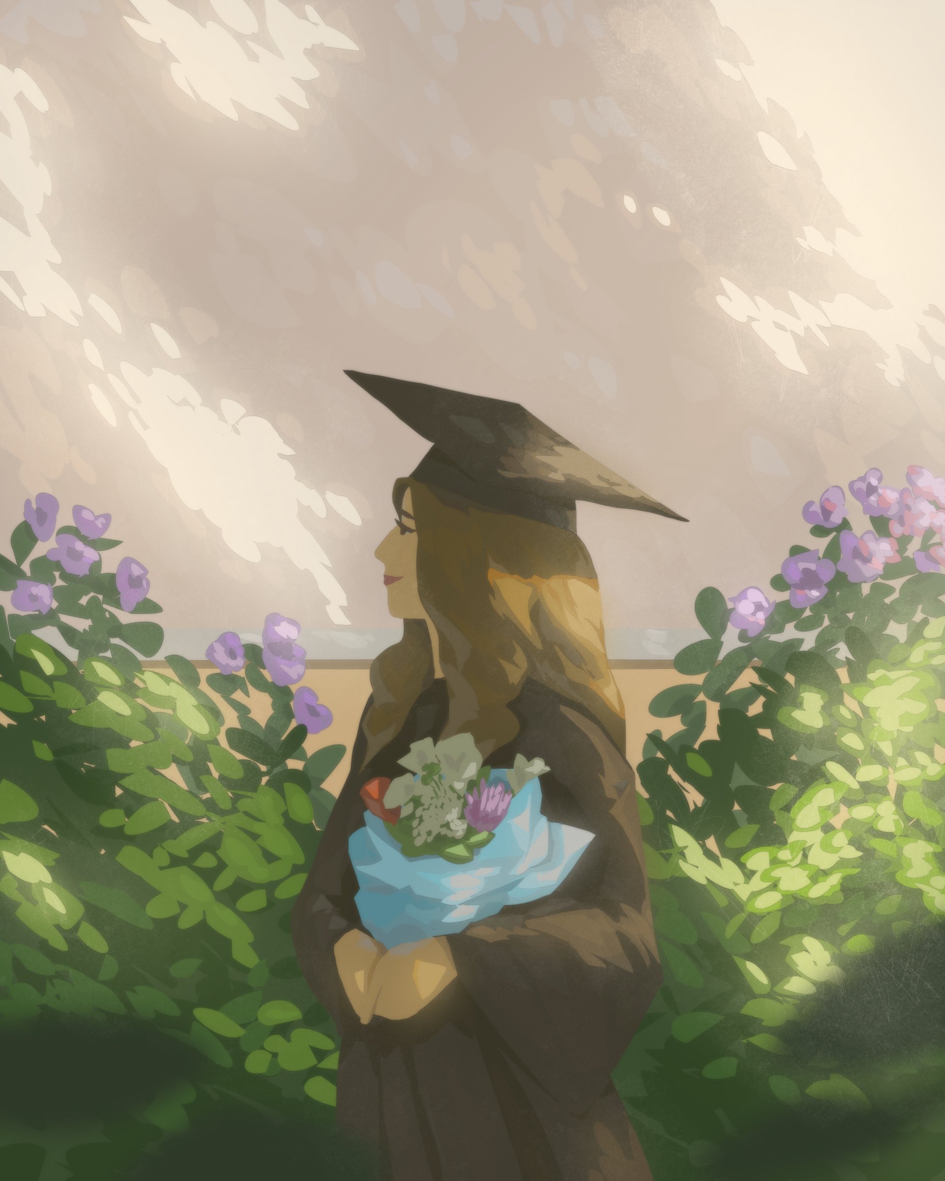 Graduation Anime Girl Wallpapers - Wallpaper Cave