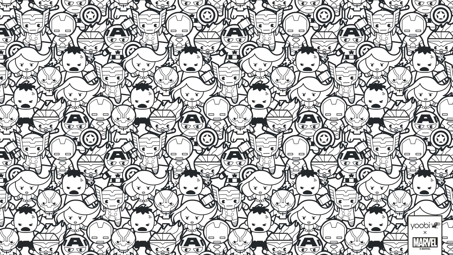 Desktop Cute Doodle Wallpapers - Wallpaper Cave