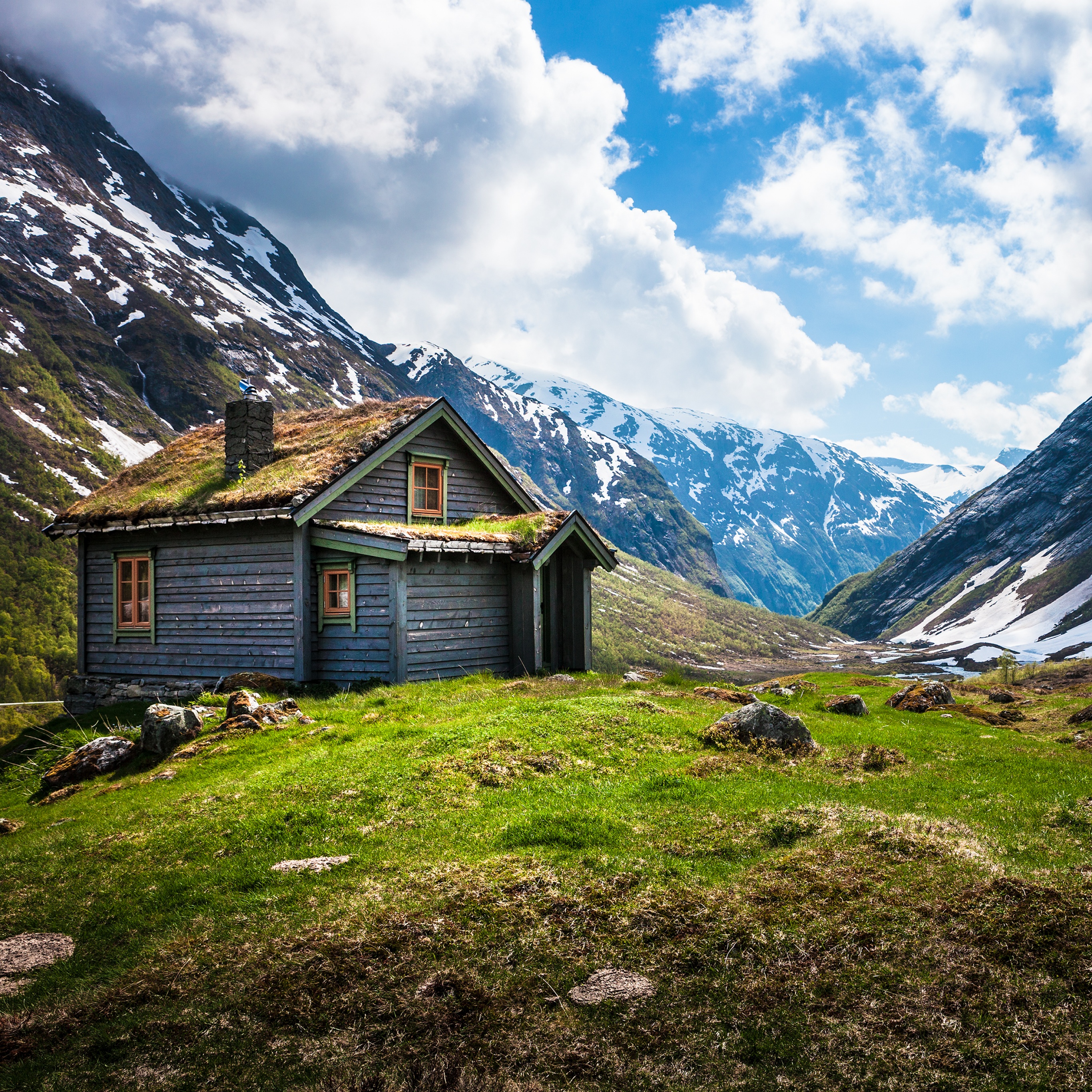 House In The Mountain Wallpapers - Wallpaper Cave