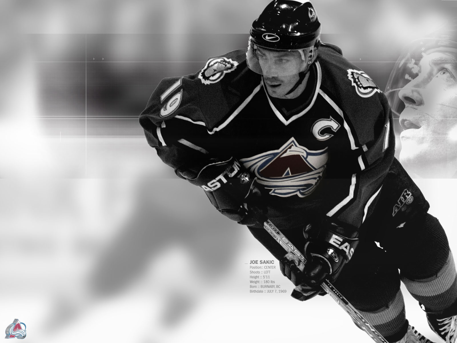 Joe Sakic Wallpapers - Wallpaper Cave