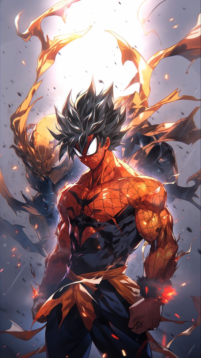 Spider-Man And Goku Wallpapers - Wallpaper Cave