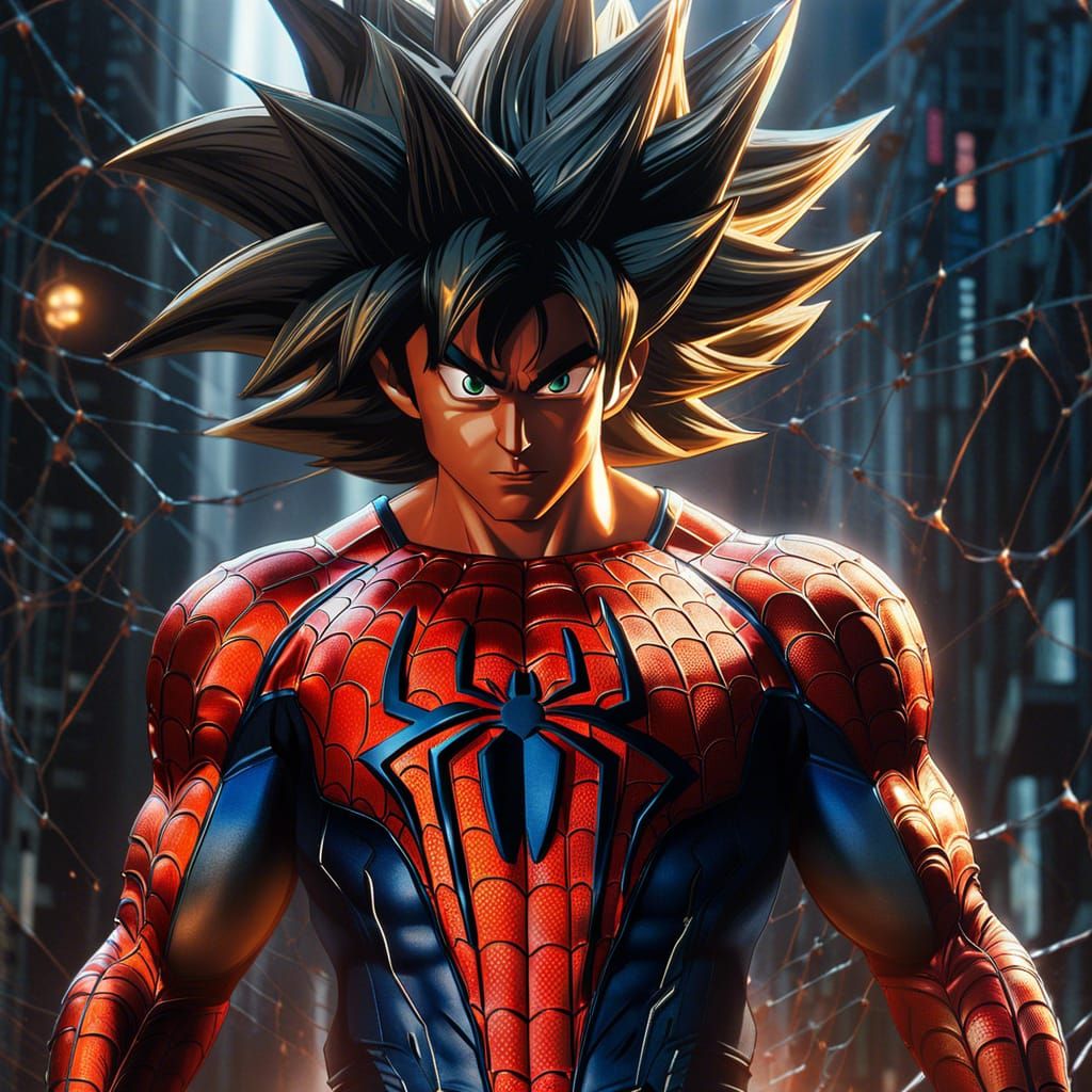Spider-Man And Goku Wallpapers - Wallpaper Cave