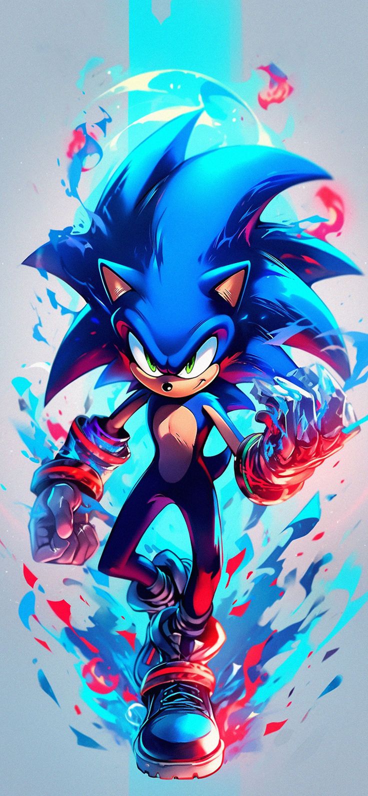 Blue Sonic Wallpapers - Wallpaper Cave
