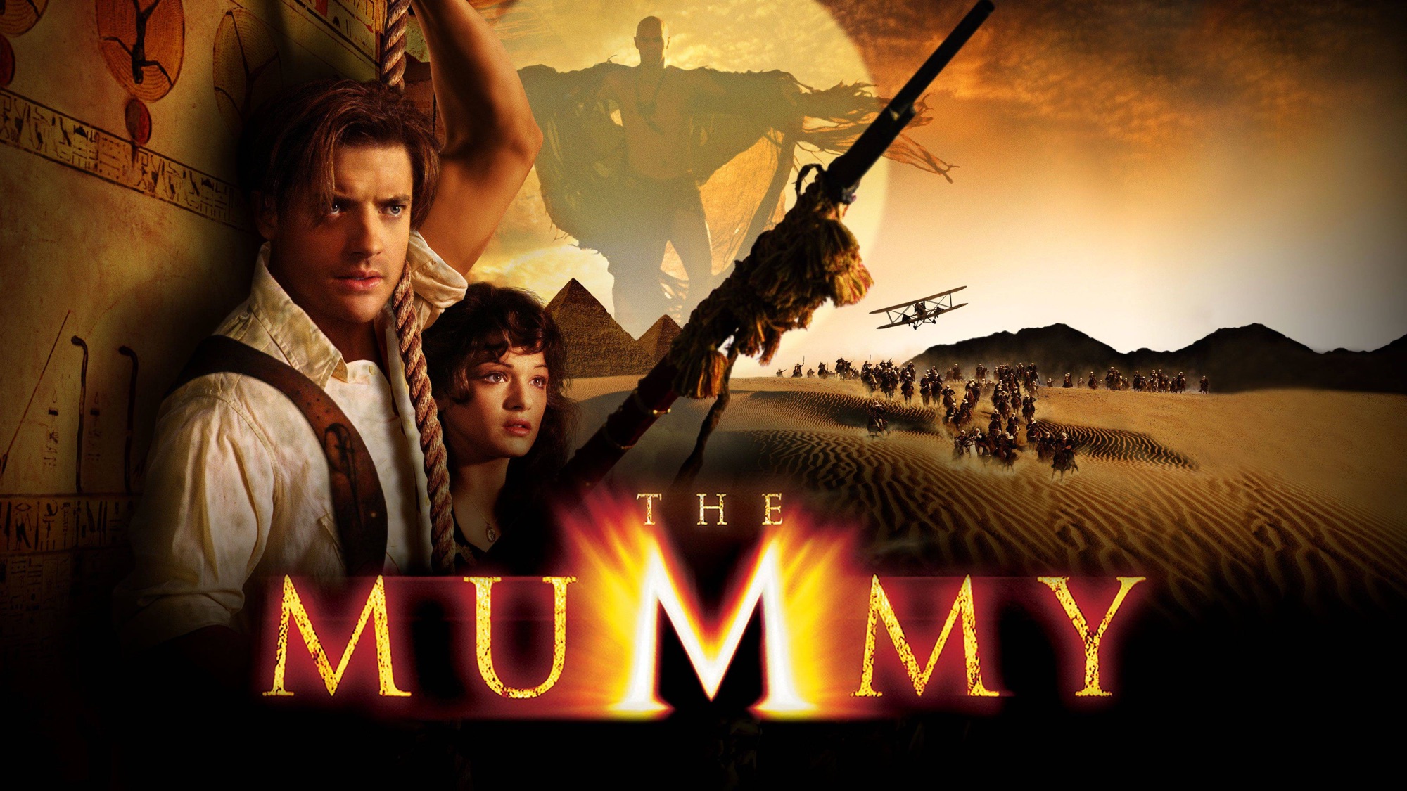Wallpapers The Mummy The Mummy!, Lighted M, Mummy, HD Wallpaper