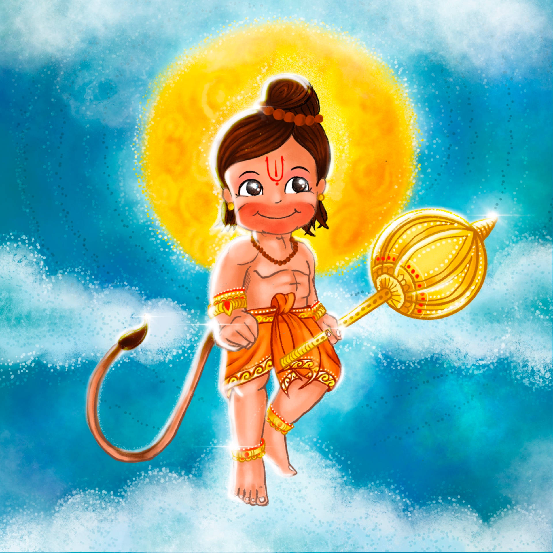 Kid Hanuman Wallpapers - Wallpaper Cave