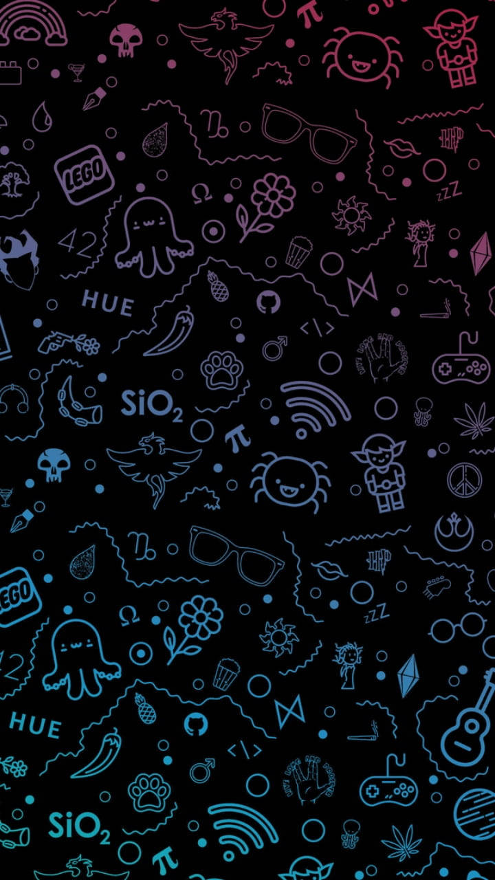 Neon Doodle Wallpapers - Wallpaper Cave