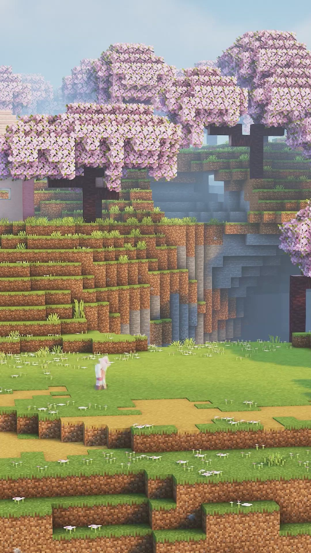 Minecraft Cherry Blossom Wallpapers - Wallpaper Cave