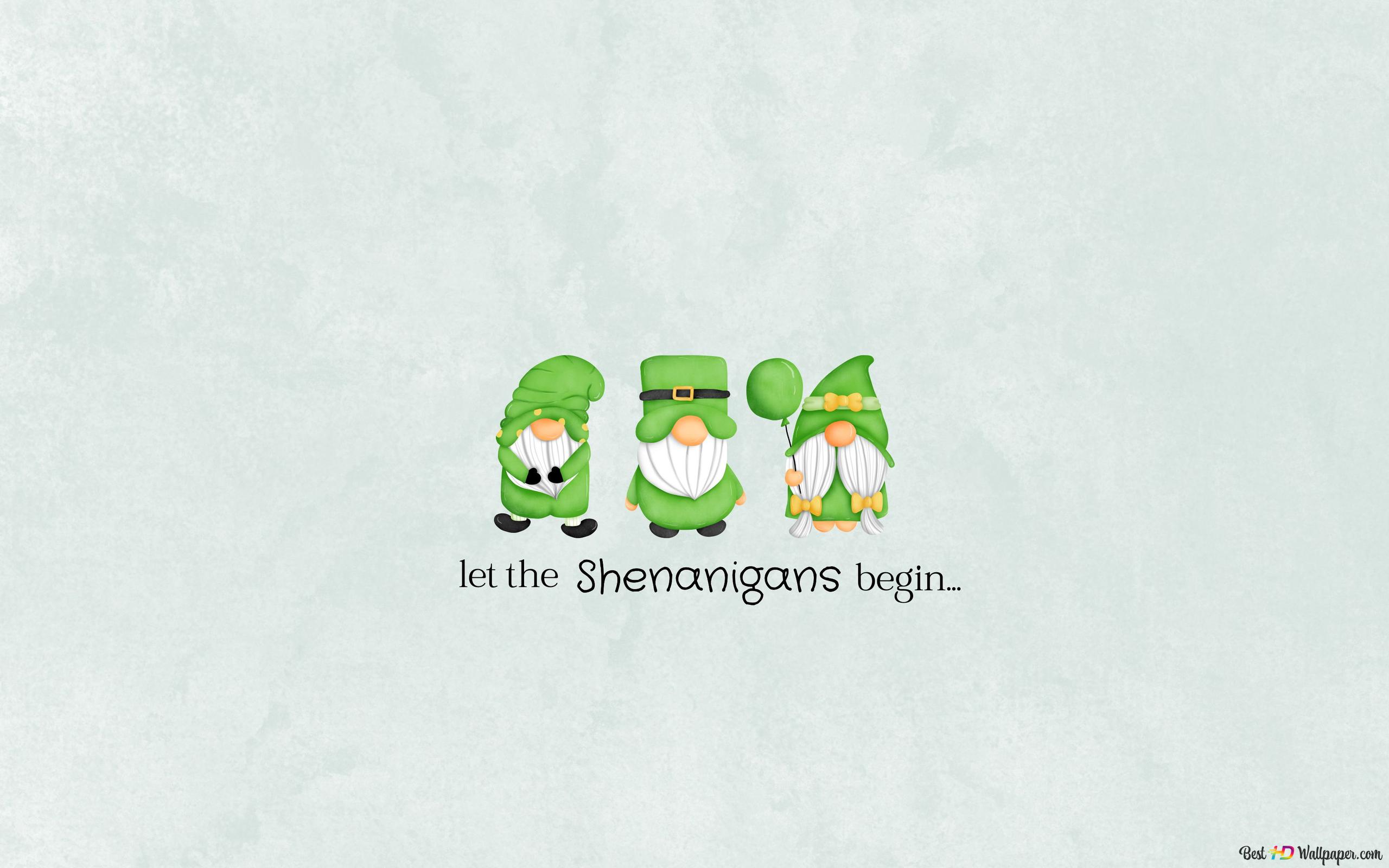 St Patrick's Day Gnomes Wallpapers - Wallpaper Cave
