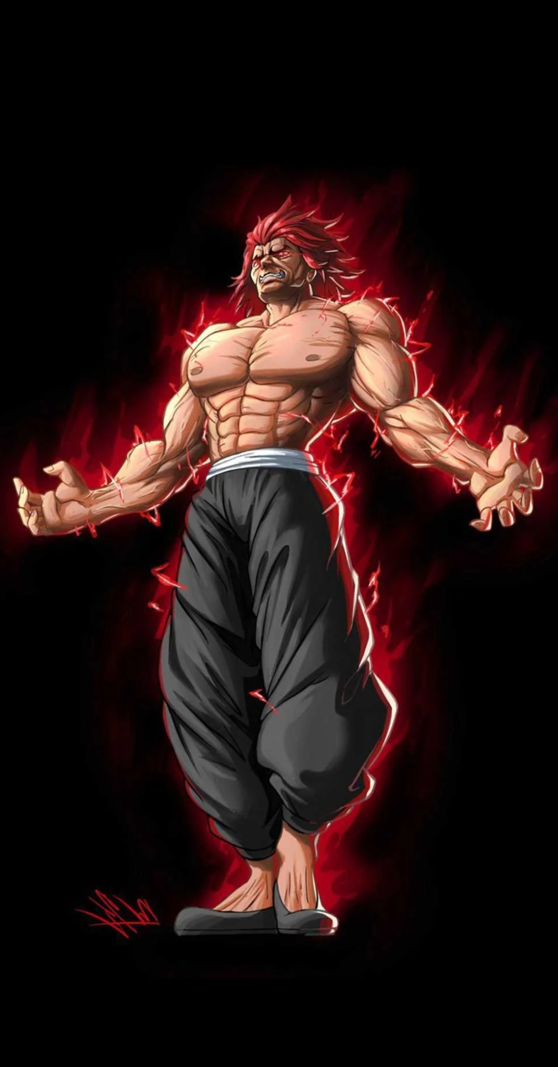 Baki Hanma iPhone Wallpapers - Wallpaper Cave