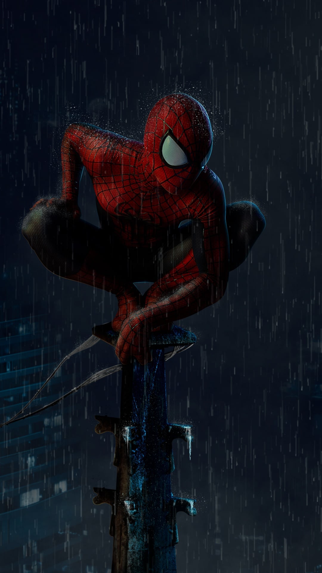 Spider-Man Rain Wallpapers - Wallpaper Cave