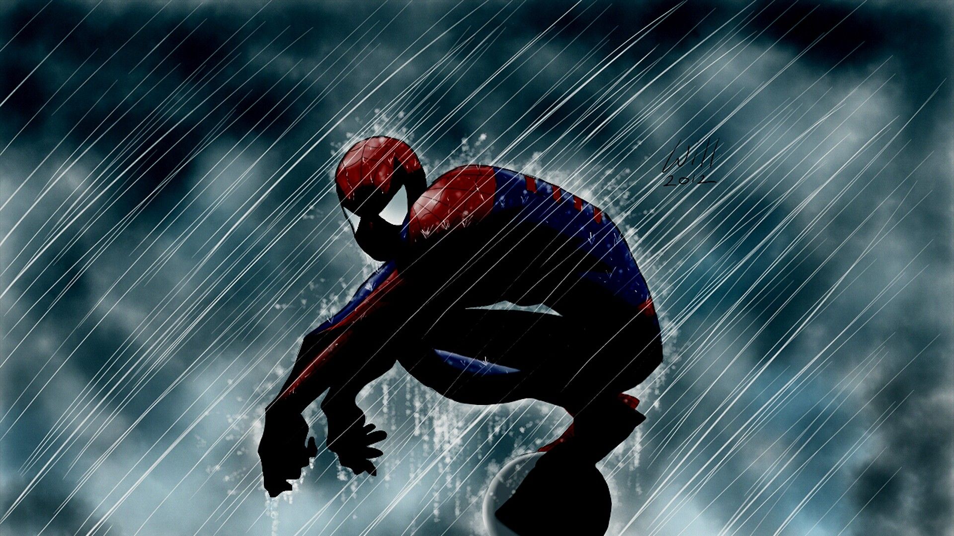 Spider-Man Rain Wallpapers - Wallpaper Cave
