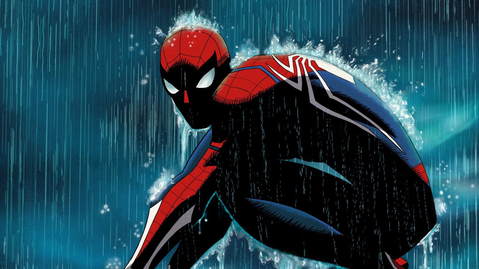 Spider-Man Rain Wallpapers - Wallpaper Cave