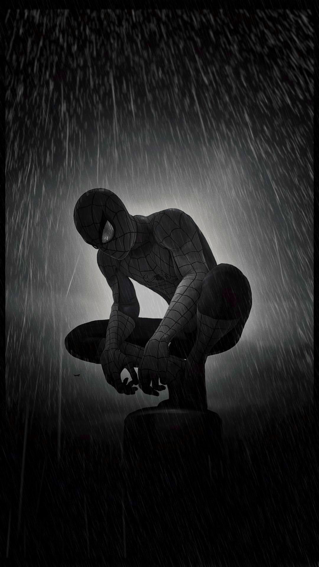 Spider-Man Rain Wallpapers - Wallpaper Cave