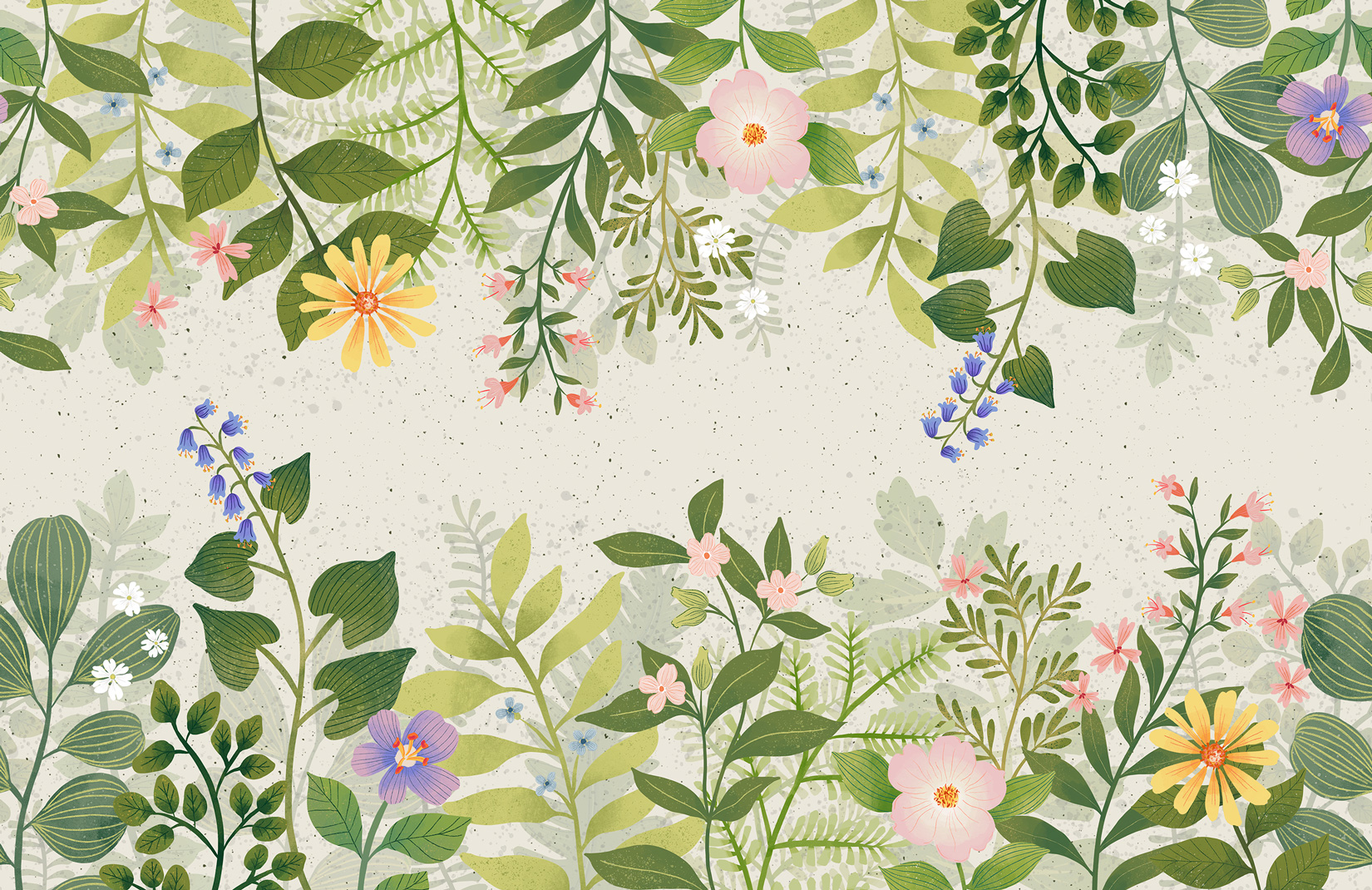 Spring Floral Landscape Wallpapers - Wallpaper Cave