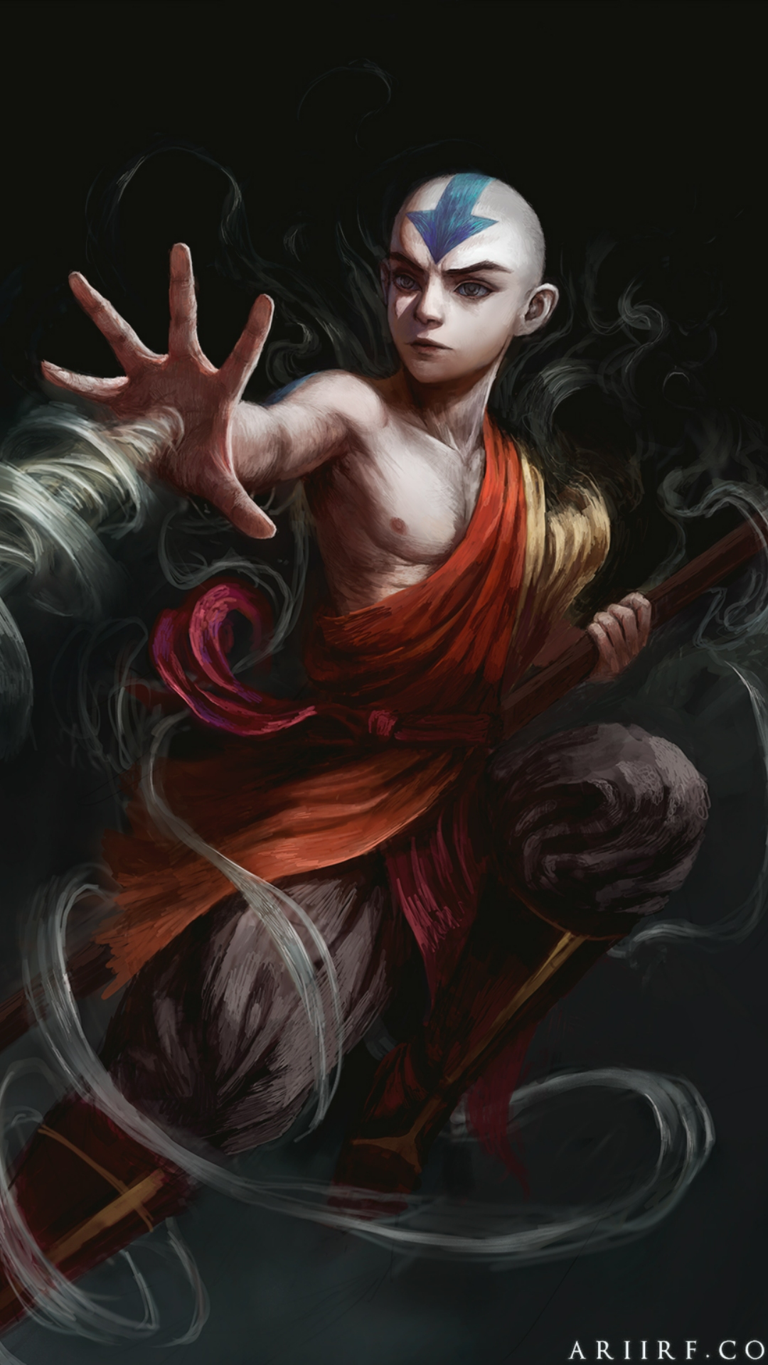 Aang Phone Wallpapers - Wallpaper Cave