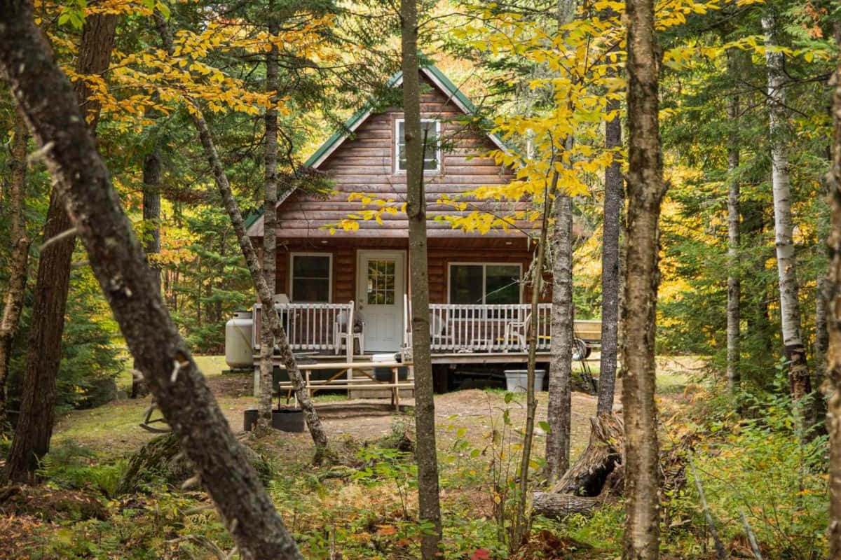 Fall Cabin Wallpapers - Wallpaper Cave