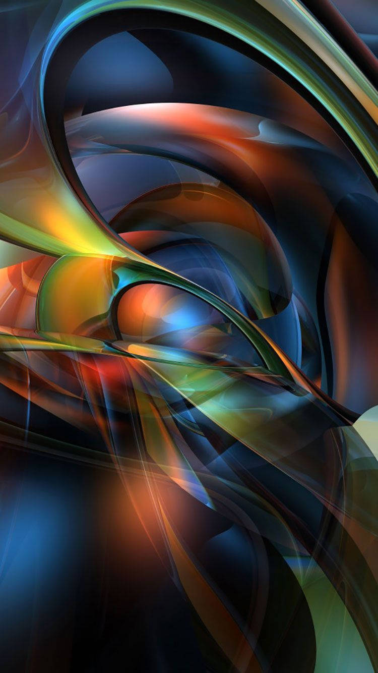 3D Abstract iPhone Wallpapers - Wallpaper Cave