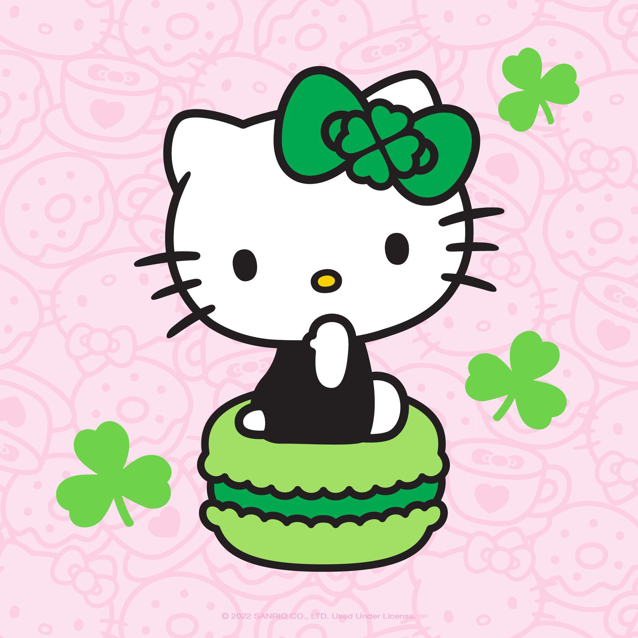 Hello Kitty St Patricks Day Wallpaper