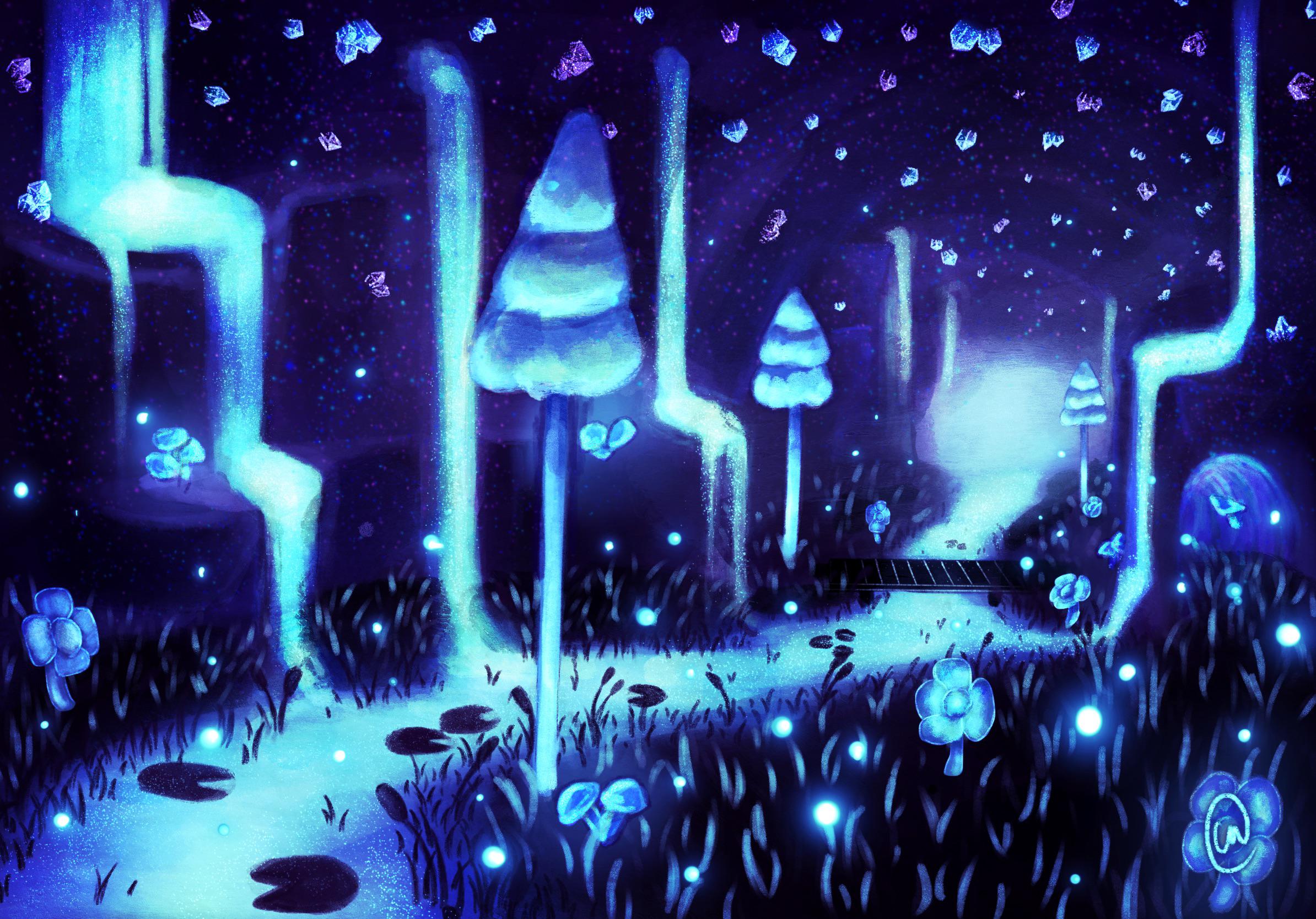 Waterfall Undertale Wallpapers - Wallpaper Cave