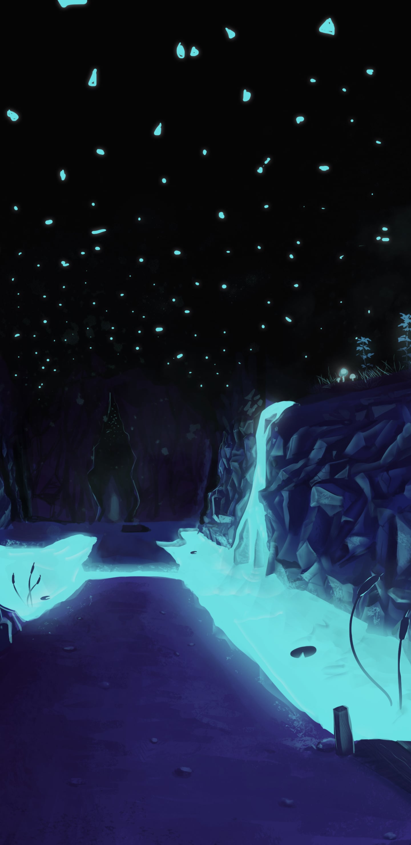 Waterfall Undertale Wallpapers - Wallpaper Cave