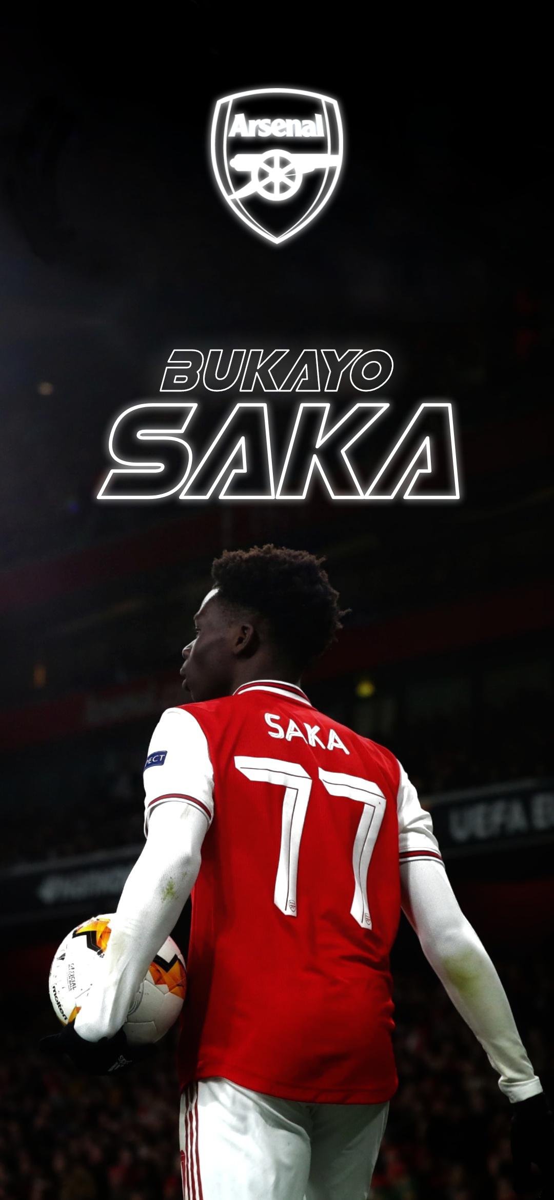 Bukayo Saka iPhone Wallpapers - Wallpaper Cave