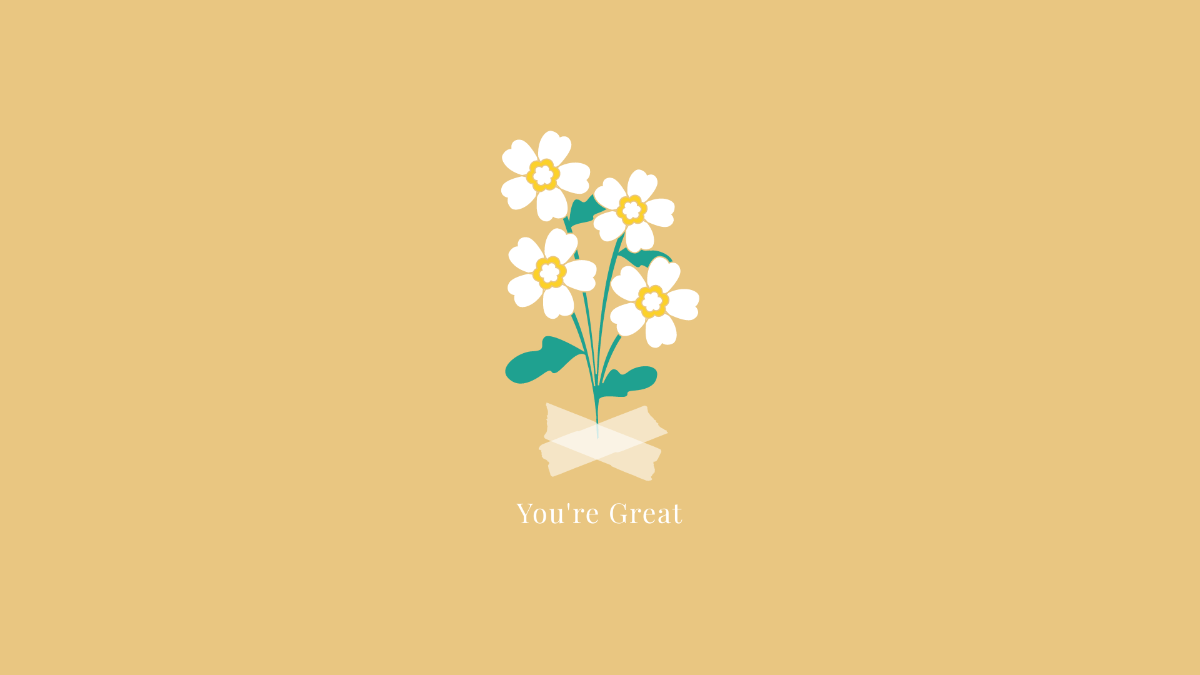 Minimalist Flower Desktop Wallpapers - Wallpaper Cave