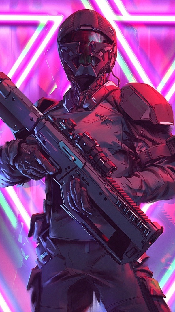 Neon Soldier Wallpapers - Wallpaper Cave