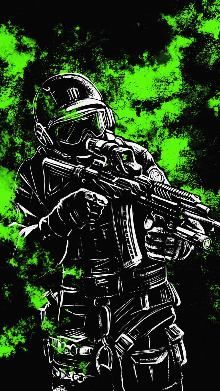 Neon Soldier Wallpapers - Wallpaper Cave