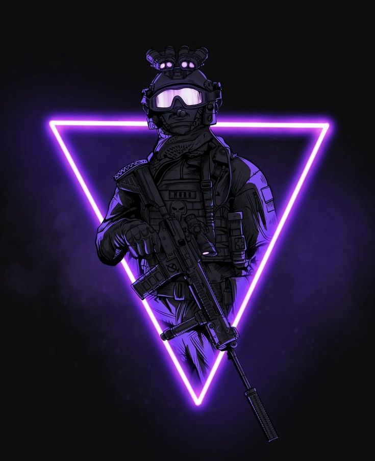 Neon Soldier Wallpapers - Wallpaper Cave