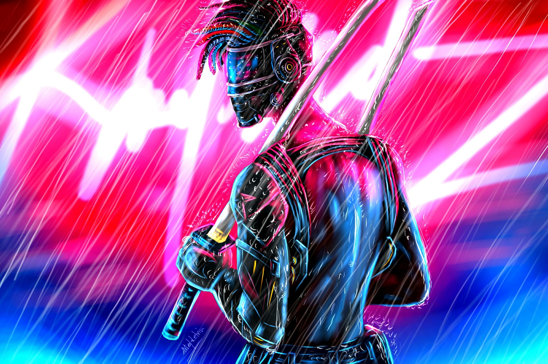 Neon Soldier Wallpapers - Wallpaper Cave