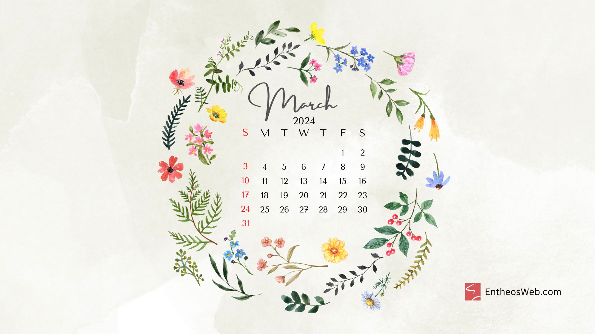 March 2024 Calendar Wallpapers - Wallpaper Cave