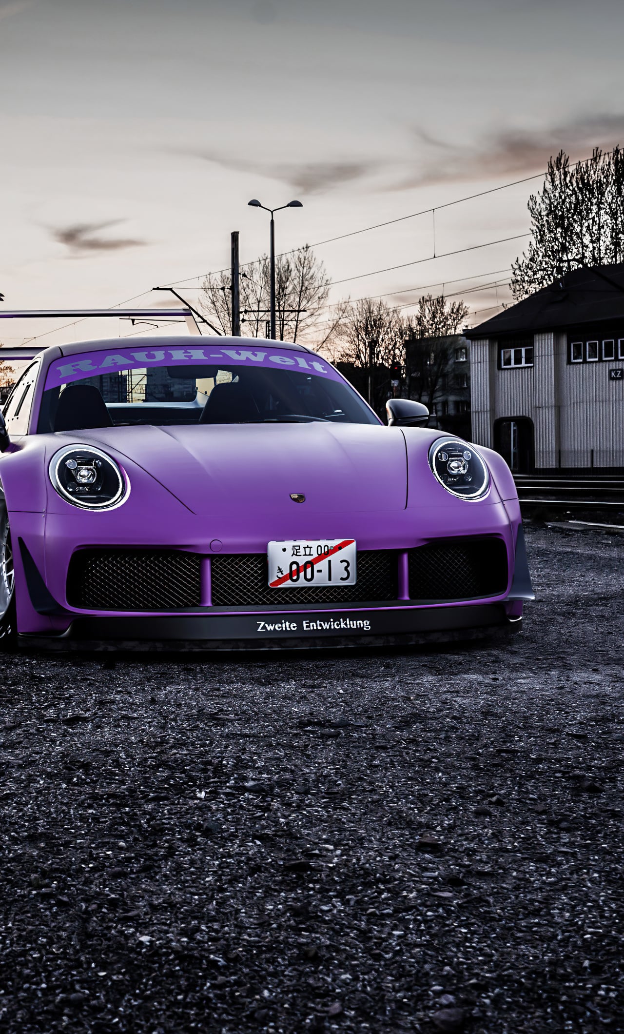 Purple Porsche Wallpapers - Wallpaper Cave