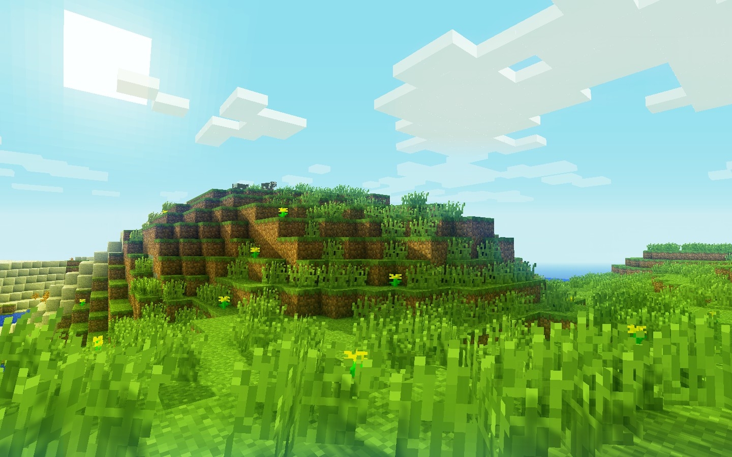 Minecraft Land Wallpapers - Wallpaper Cave