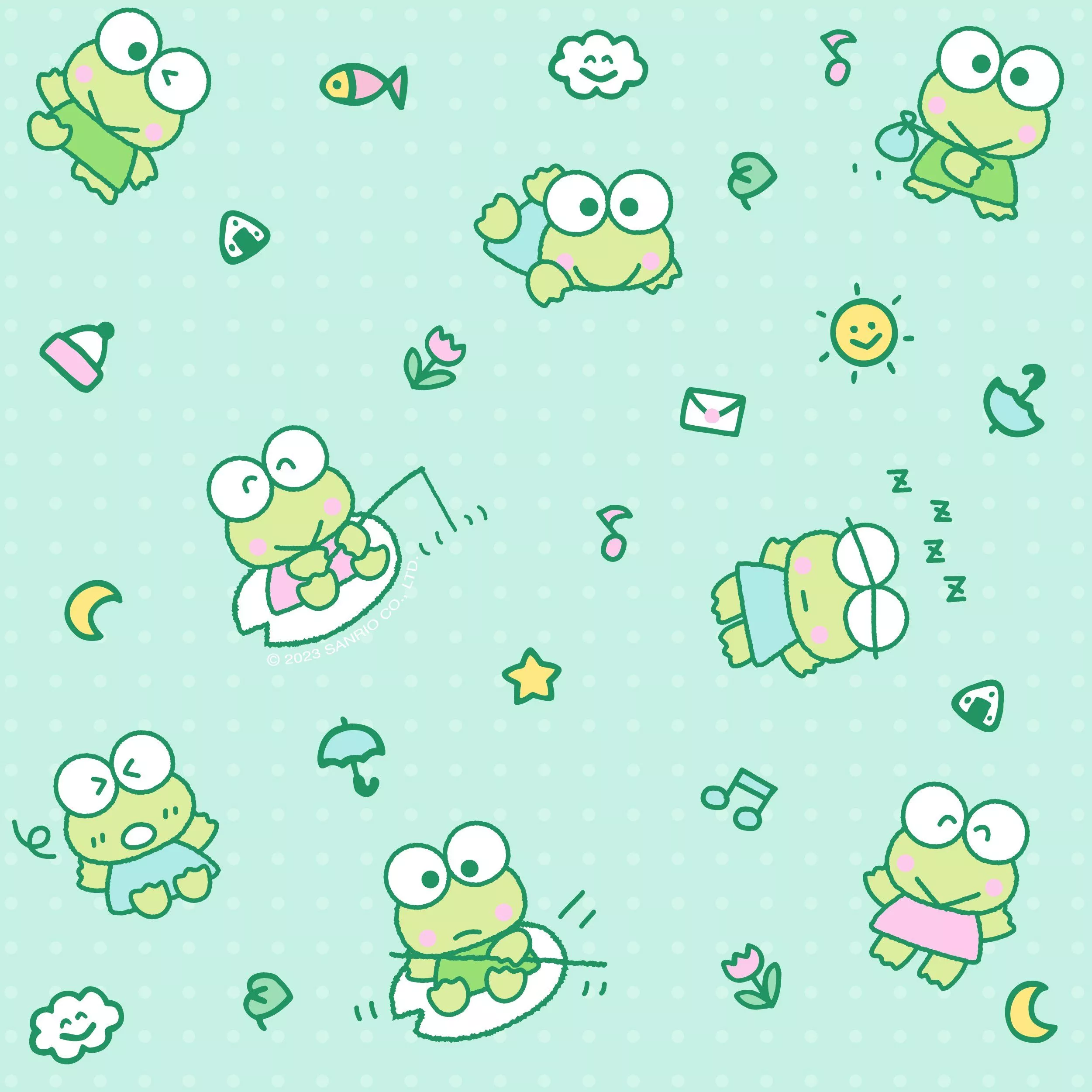 Keroppi Frog Wallpapers - Wallpaper Cave