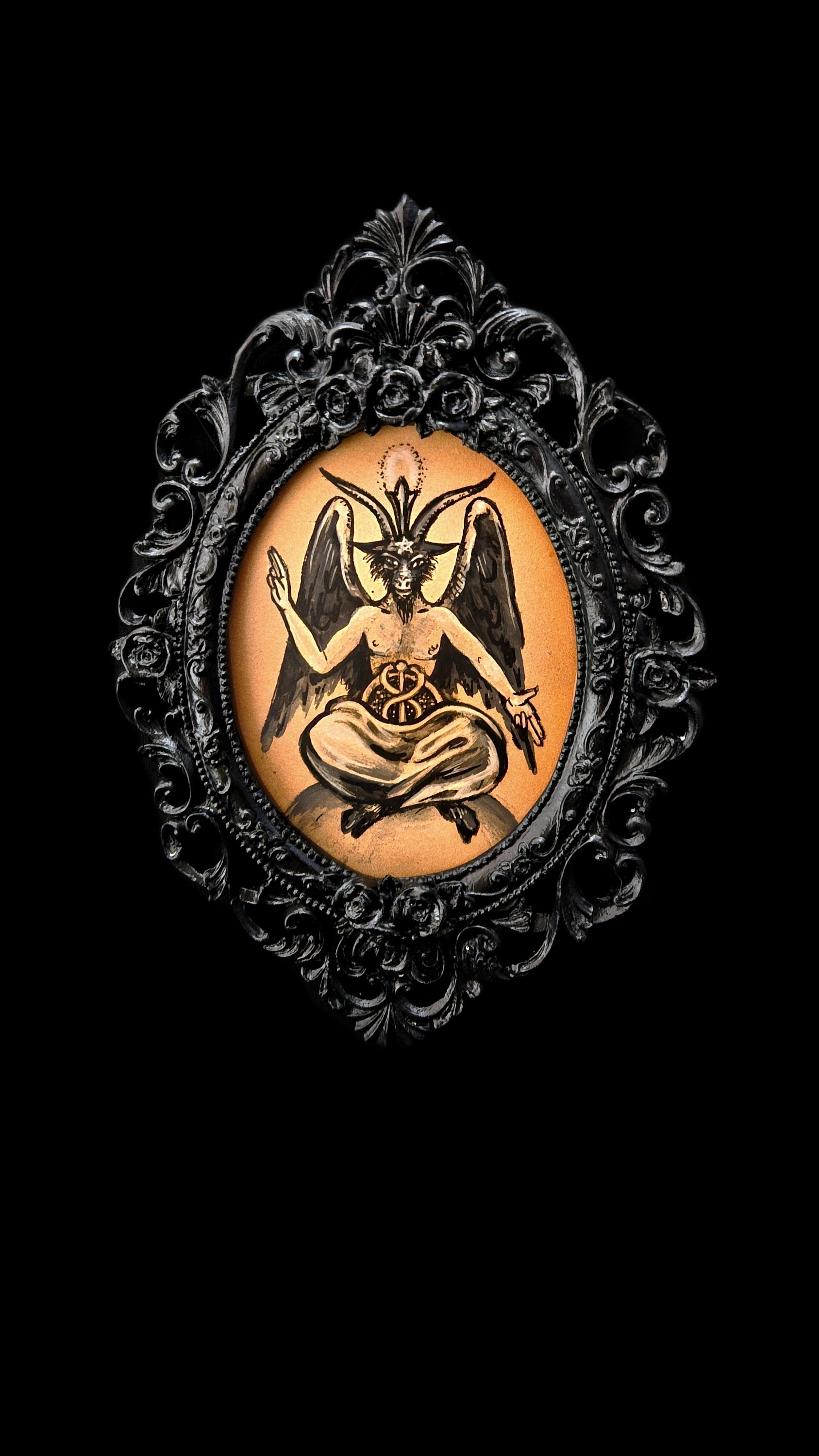 Baphomet Iphone Wallpaper