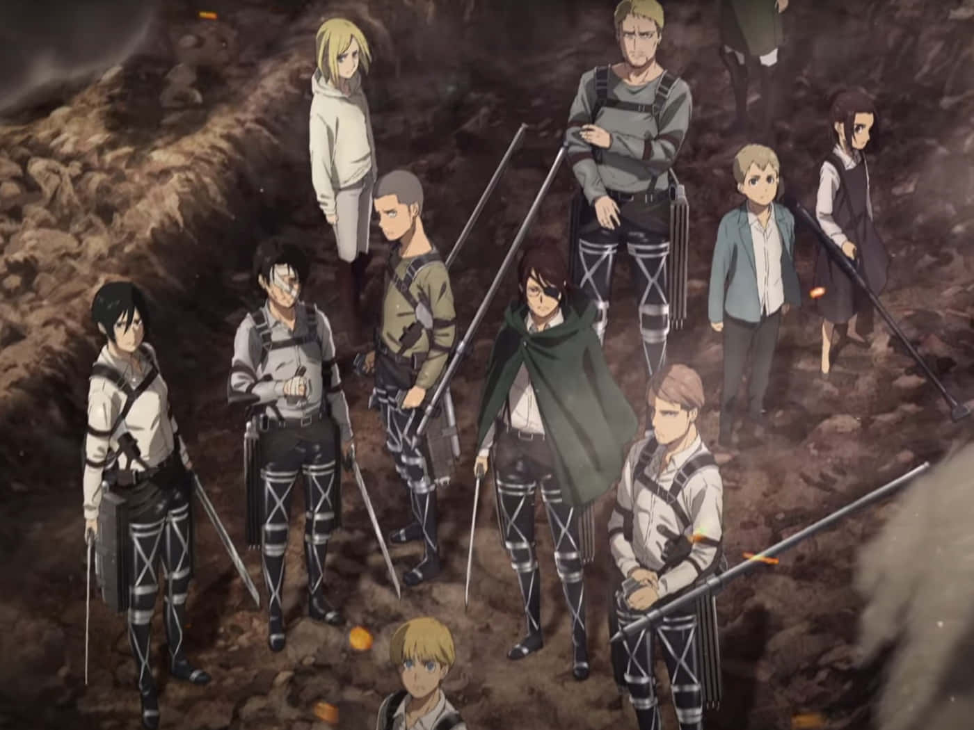 AoT Season 3 Wallpapers - Wallpaper Cave