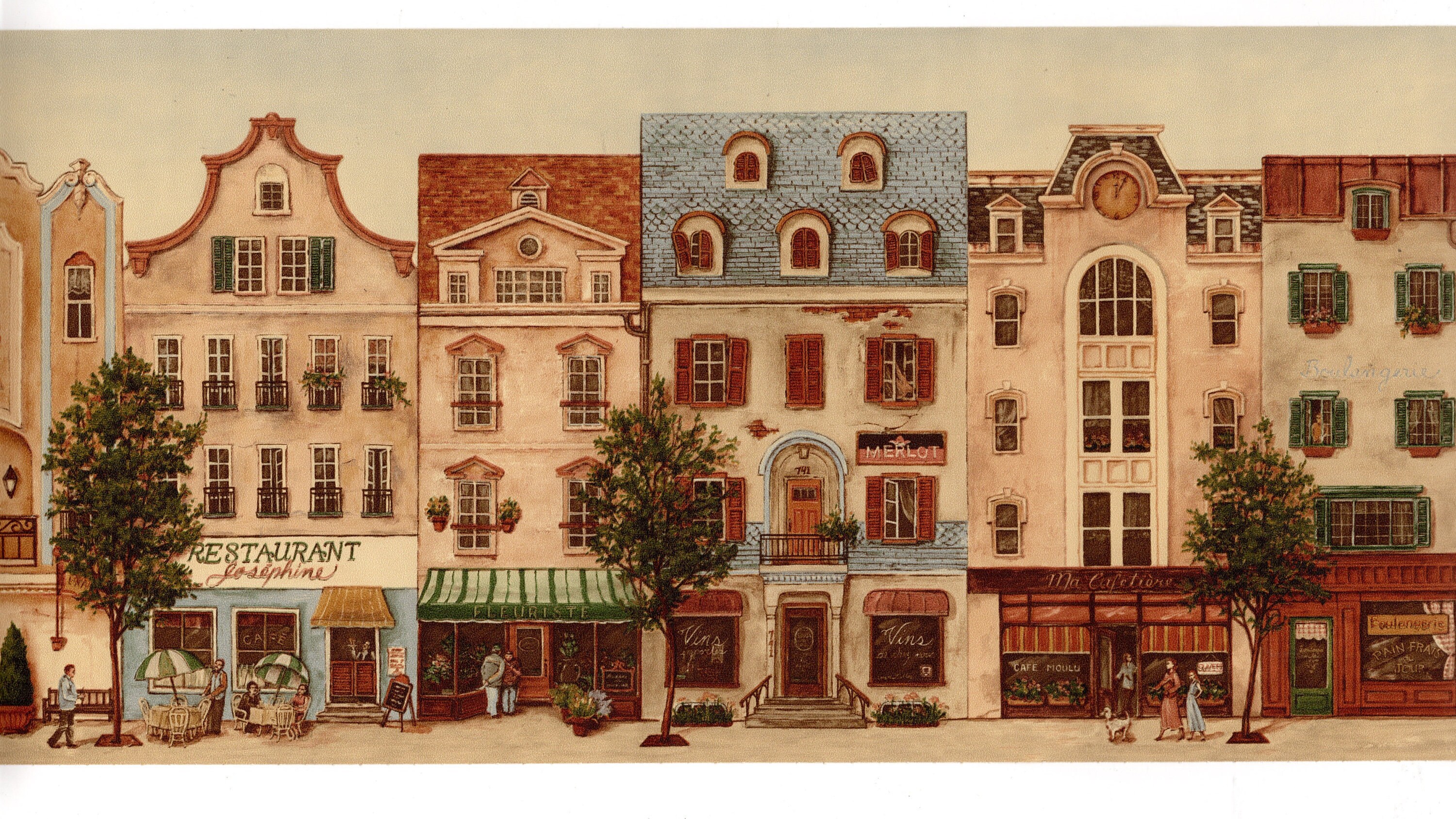 French Cafe Wallpapers - Wallpaper Cave