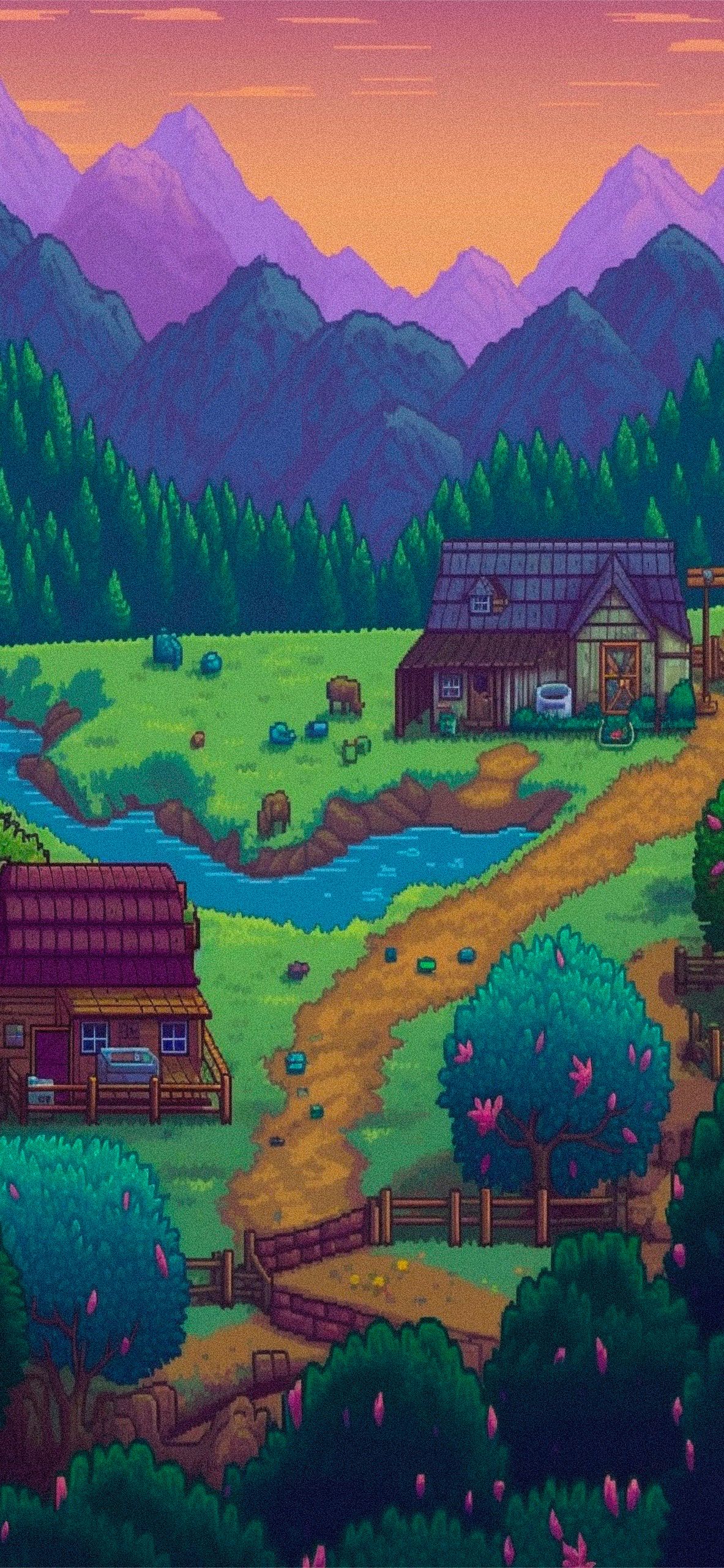 Stardew Valley Mountains Wallpapers - Wallpaper Cave