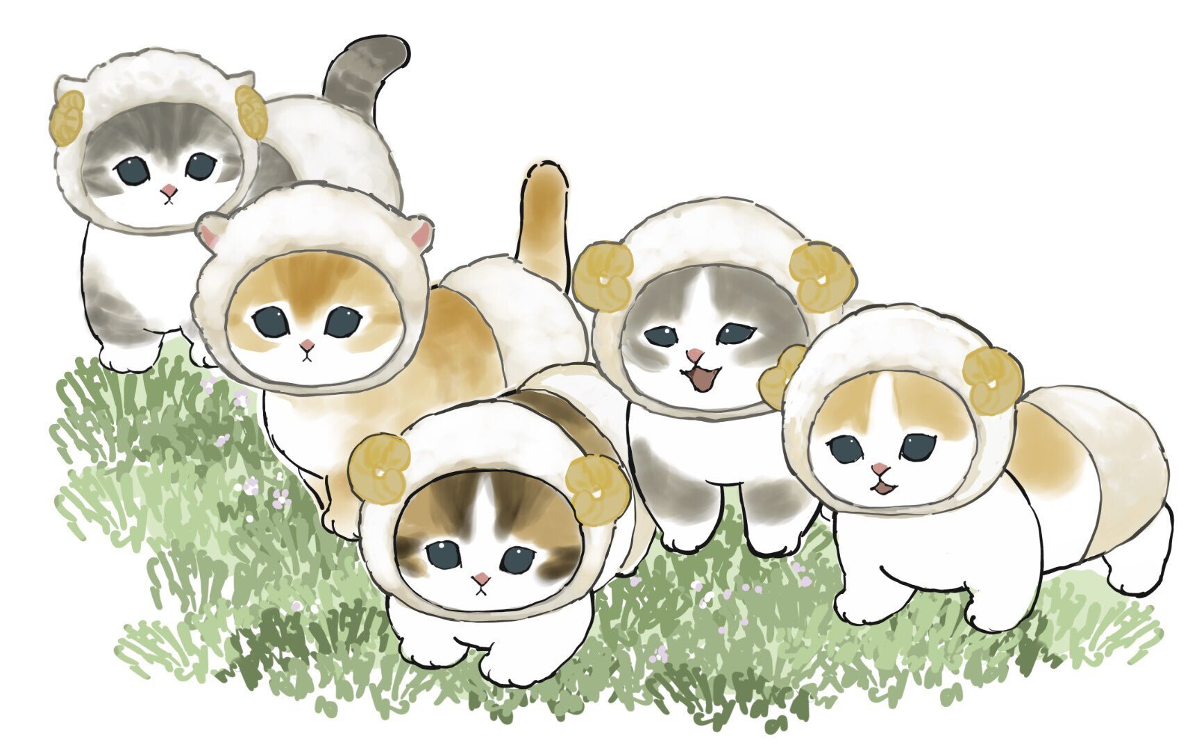 Mofusand Wallpapers - Wallpaper Cave