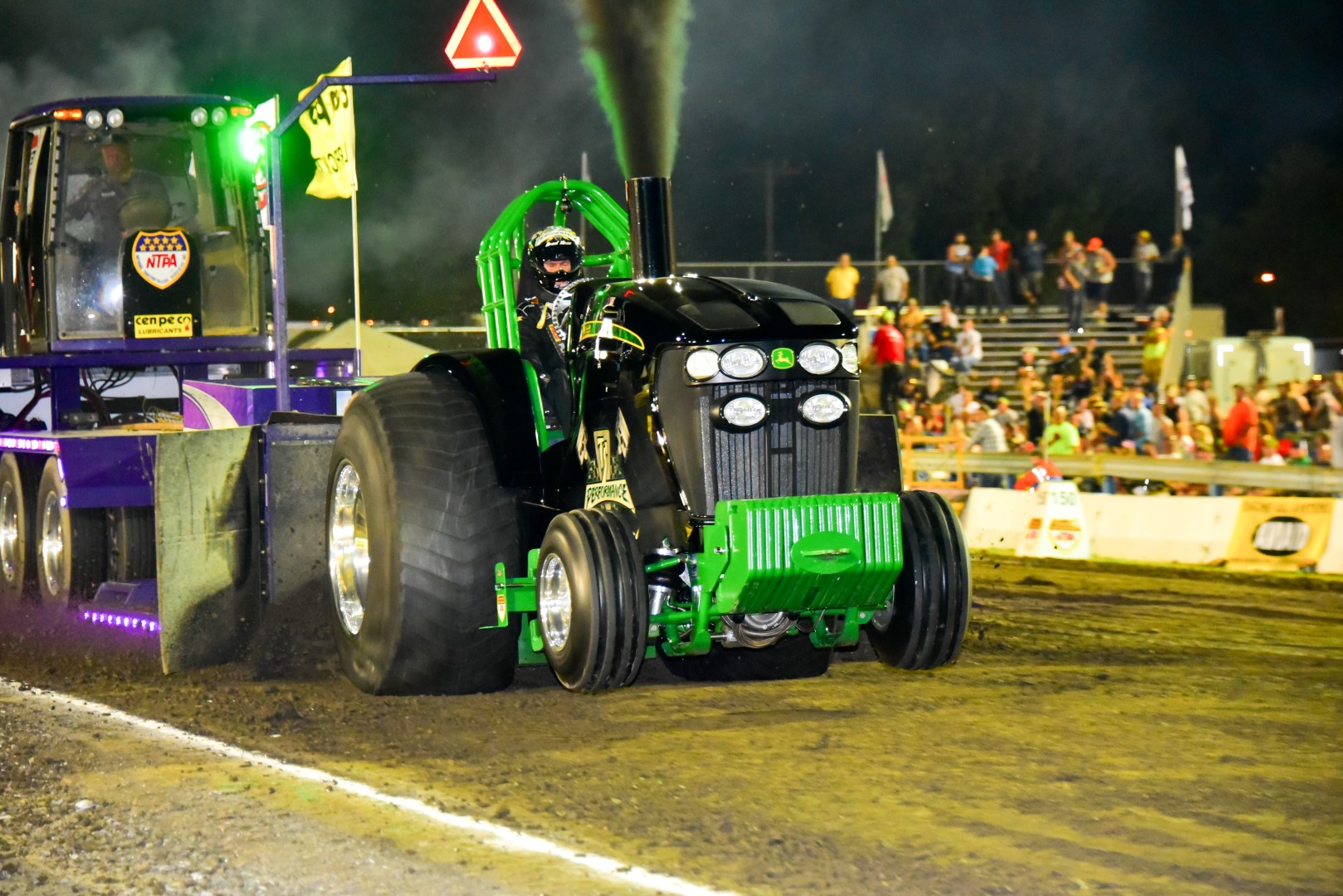 John Deere Pulling Tractor Wallpaper
