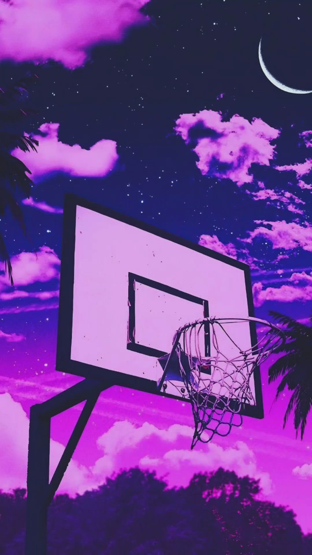 Basketball Purple Aesthetic Wallpapers - Wallpaper Cave