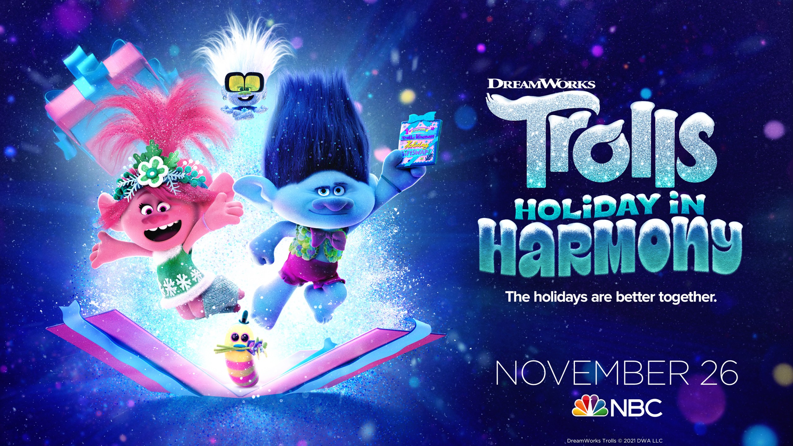 Trolls Holiday Wallpapers - Wallpaper Cave