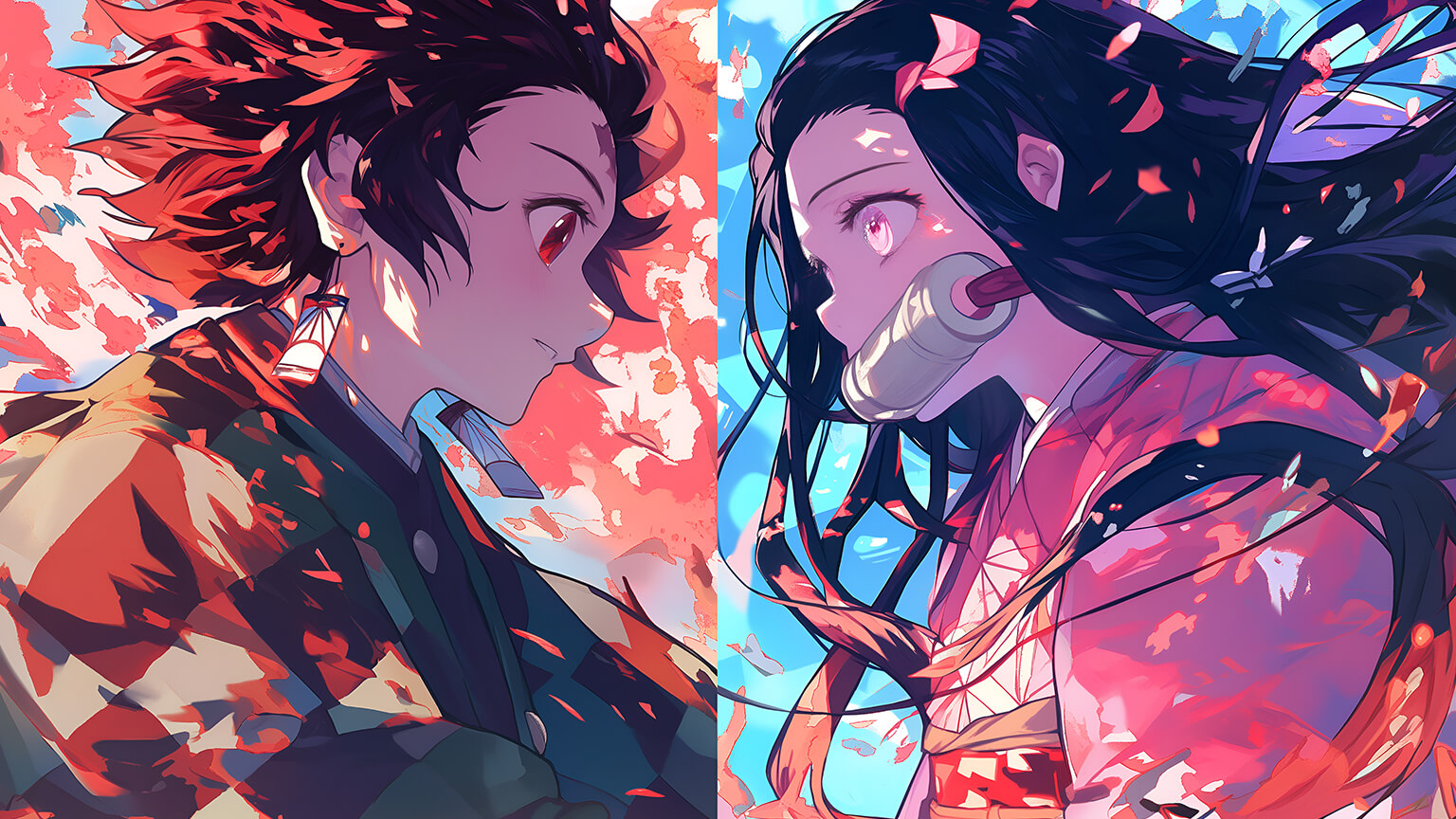 Demon Slayer Nezuko And Tanjiro Wallpapers - Wallpaper Cave