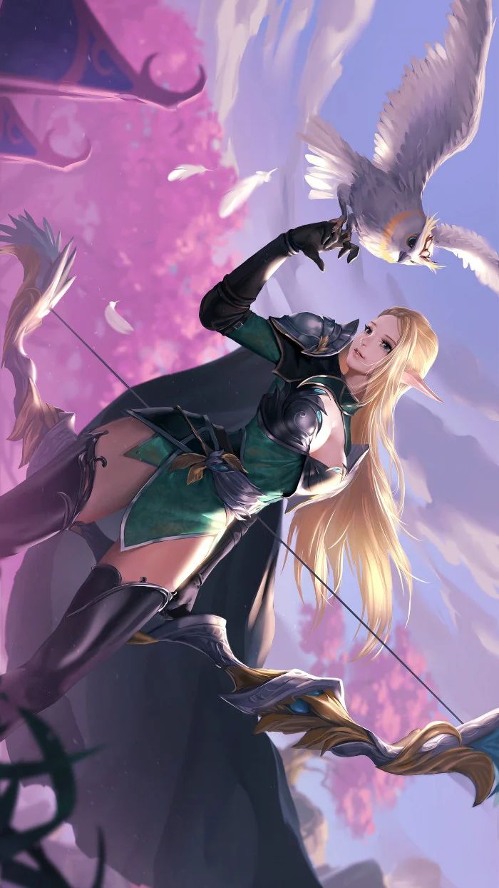 Anime Elf HD Wallpapers - Wallpaper Cave