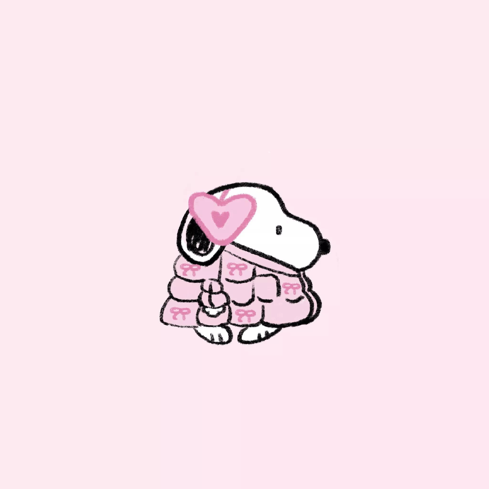 Pink Snoopy Wallpapers - Wallpaper Cave