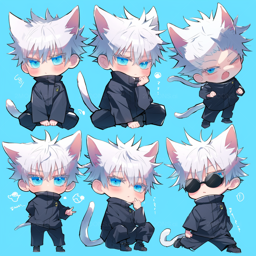 Cat Gojo Wallpapers - Wallpaper Cave