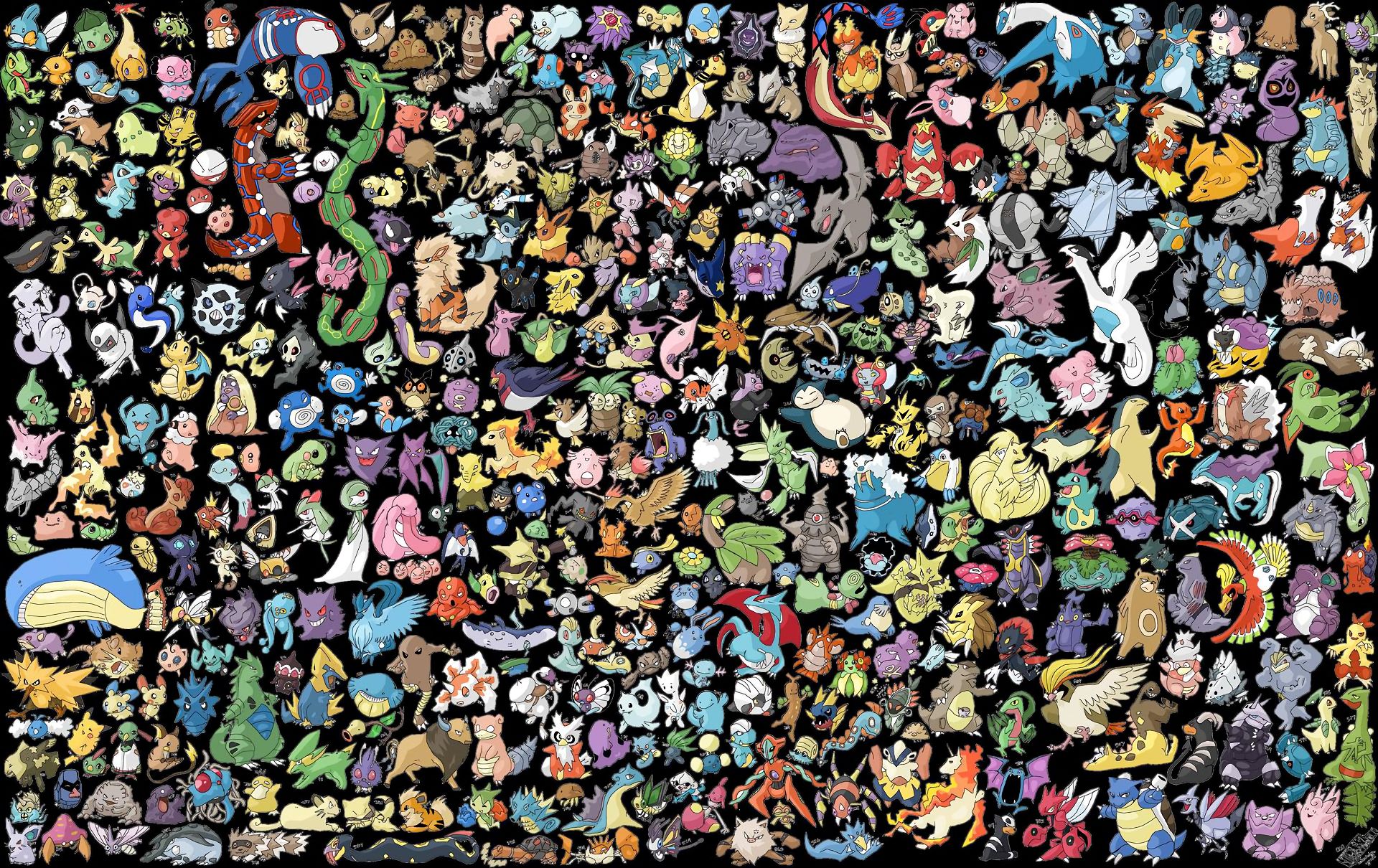 Pokemon Collage Wallpapers - Wallpaper Cave